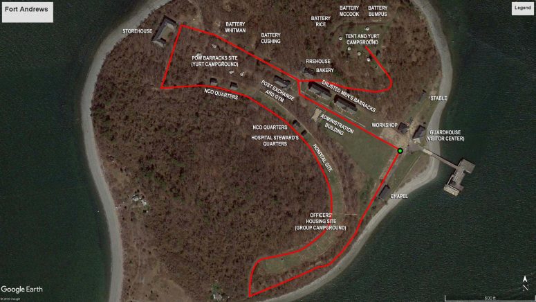 Boston Harbor Islands National Recreation Area | TOURING FORT ANDREWS ...