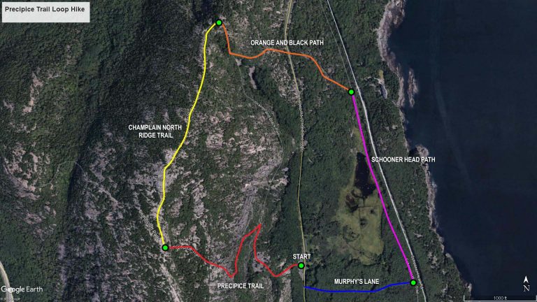 Acadia National Park | PRECIPICE TRAIL LOOP HIKE | Bringing you America ...