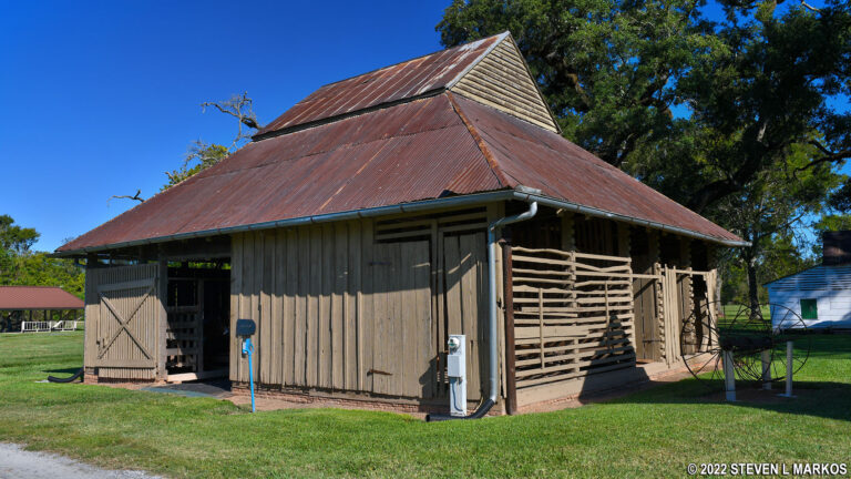 Cane River Creole National Historical Park | MULE BARN AT OAKLAND ...
