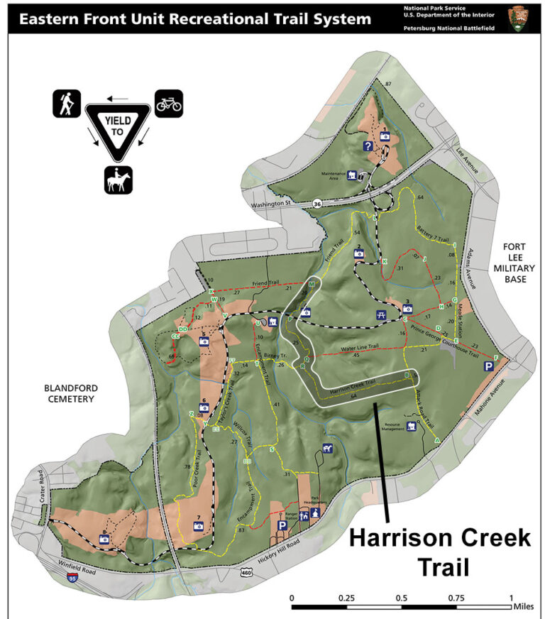 Petersburg National Battlefield | HARRISON CREEK TRAIL