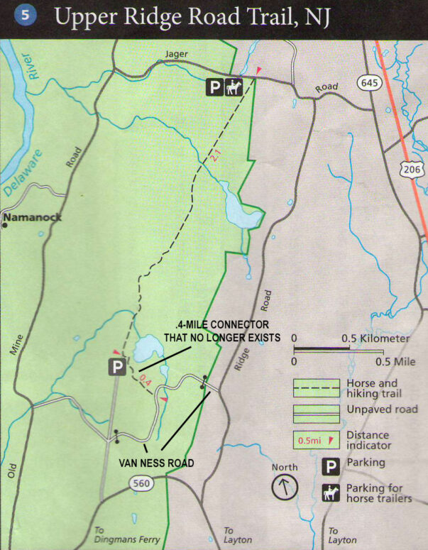 Delaware Water Gap National Recreation Area | UPPER RIDGE ROAD TRAIL