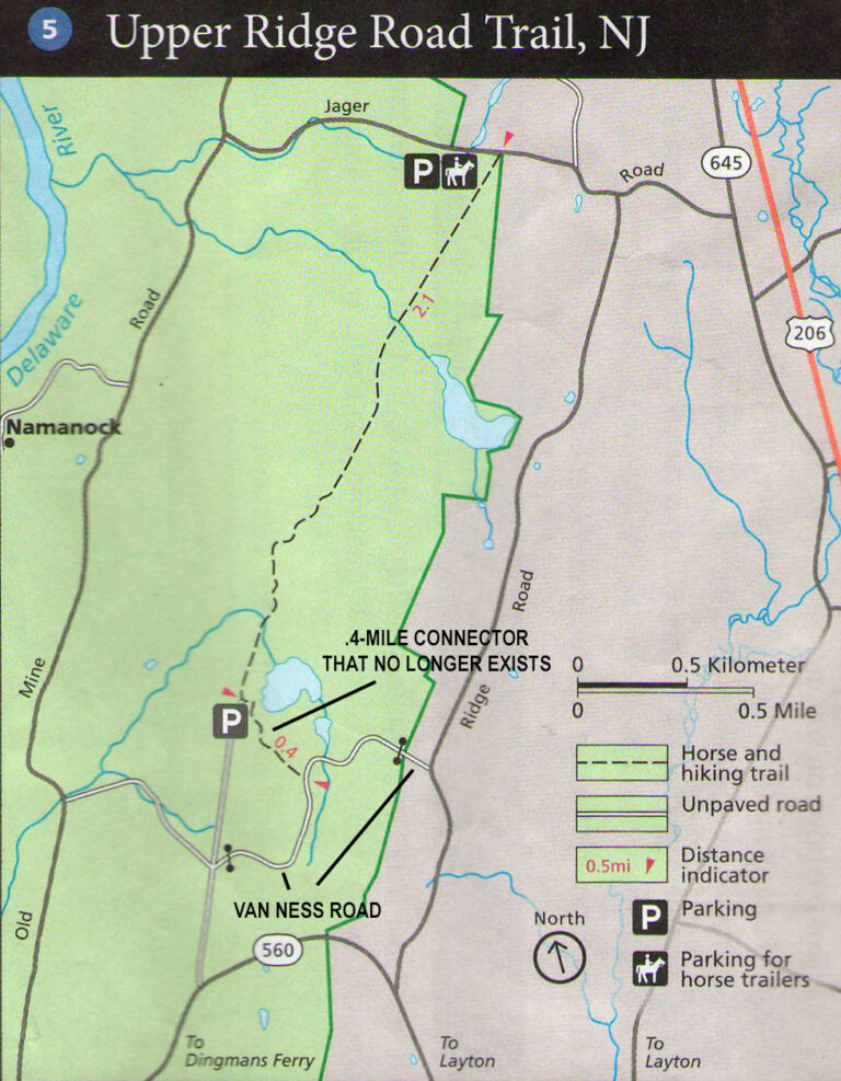 Delaware Water Gap National Recreation Area | UPPER RIDGE ROAD TRAIL